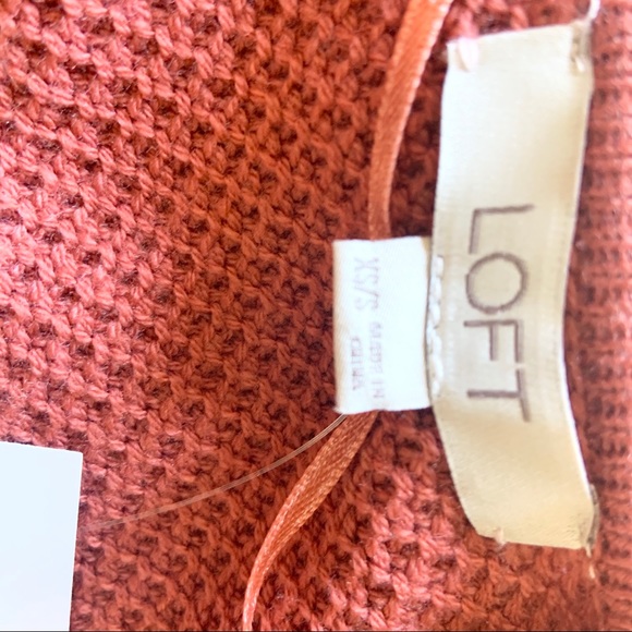 LOFT | Sweaters | Loft Waffle Stitch Open Wrap Sweater | Poshmark